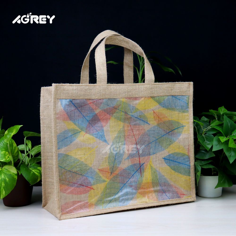 Jute Shopping Bag - Agrey Hometex & Handicraft