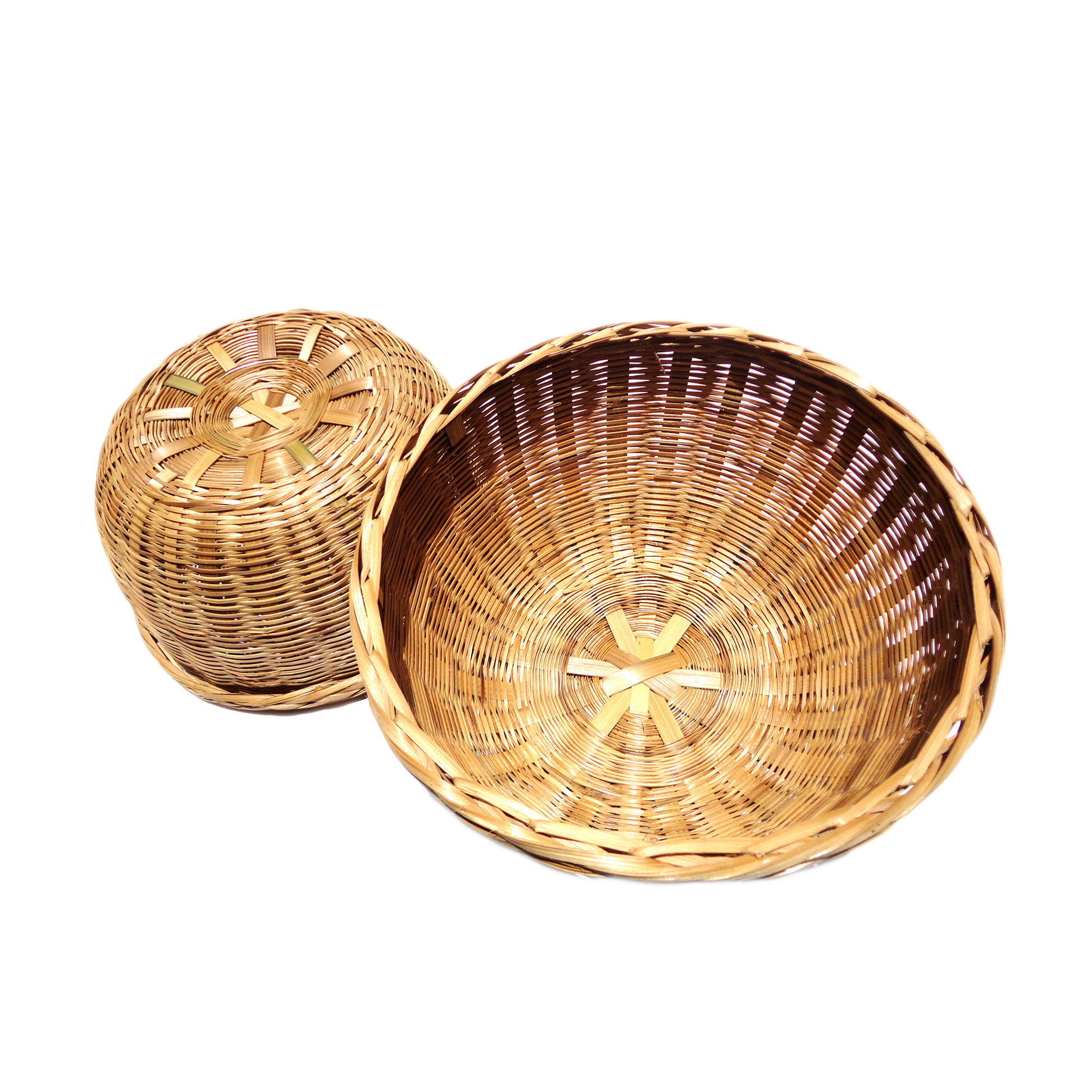 Bambo Friut Basket - Agrey Hometex & Handicraft