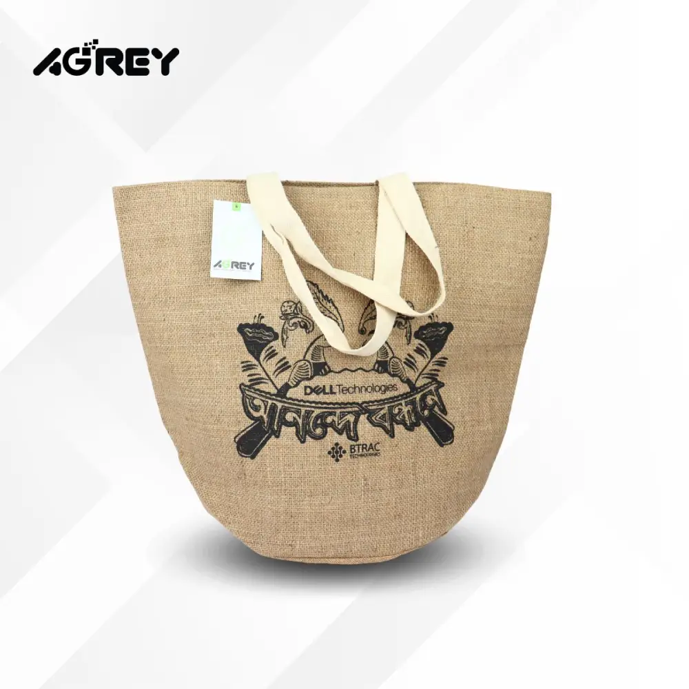 Jute Shopping Bag - Agrey Hometex & Handicraft