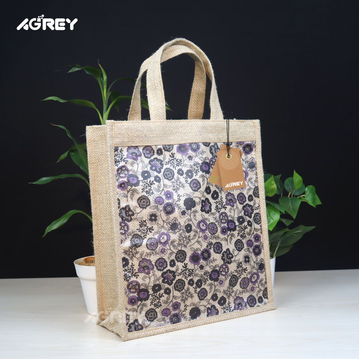 Jute Shopping Bag - Agrey Hometex & Handicraft