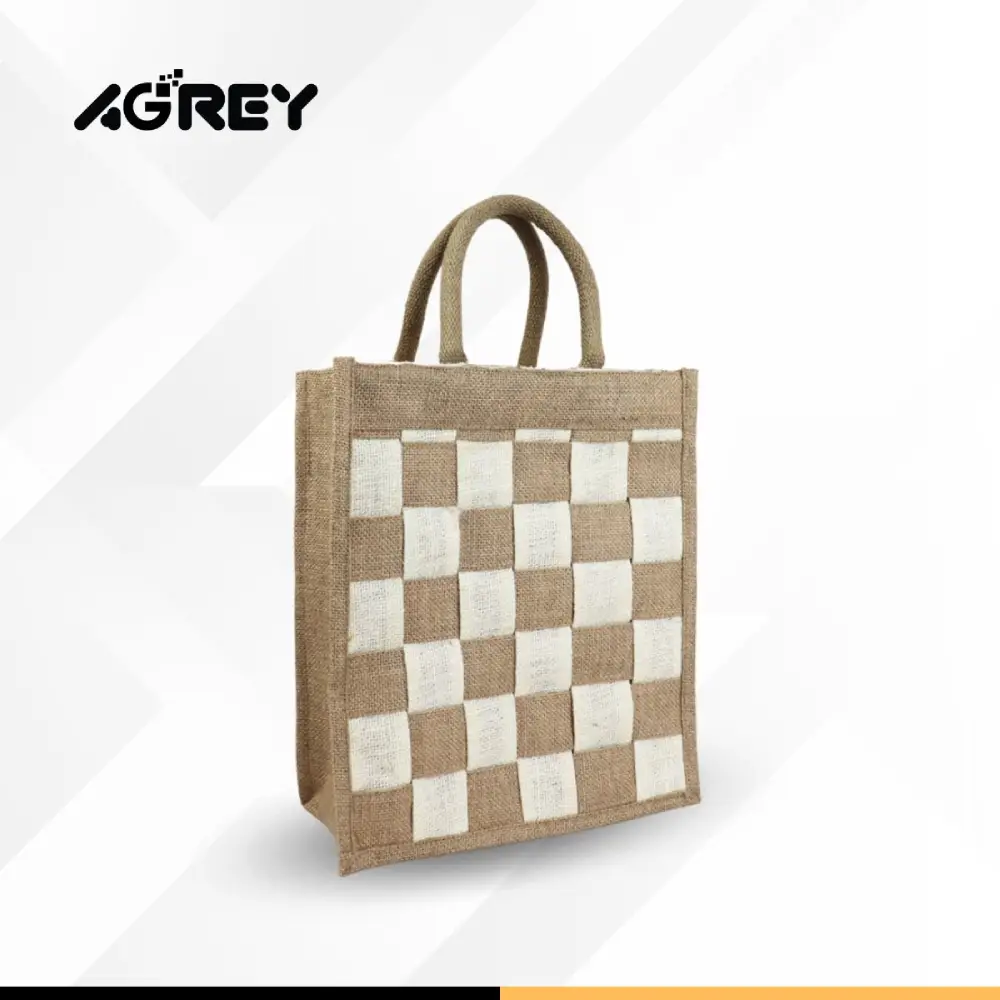 Daba Jute Shopping Bag - Agrey Hometex & Handicraft