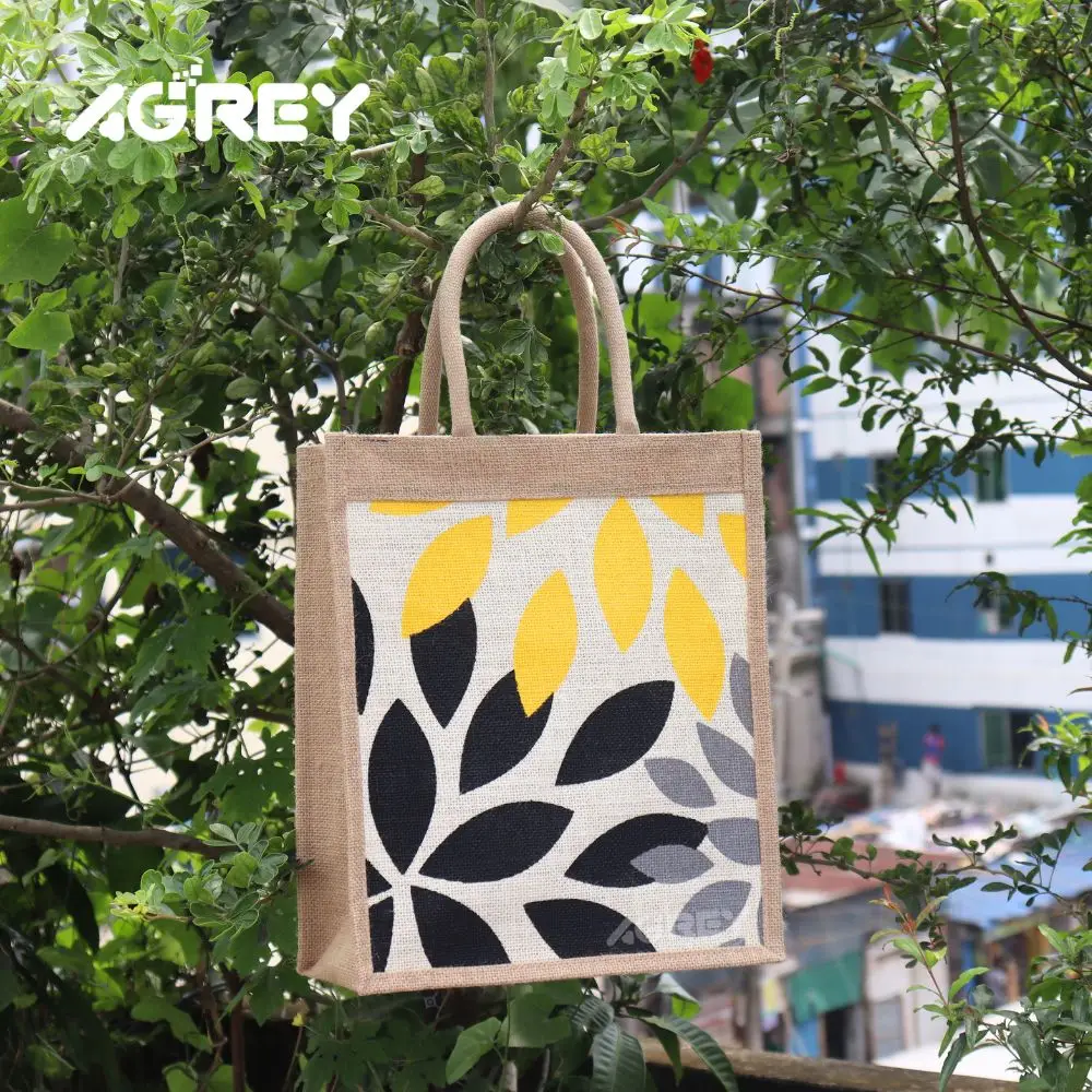Jute Shopping Bag - Agrey Hometex & Handicraft