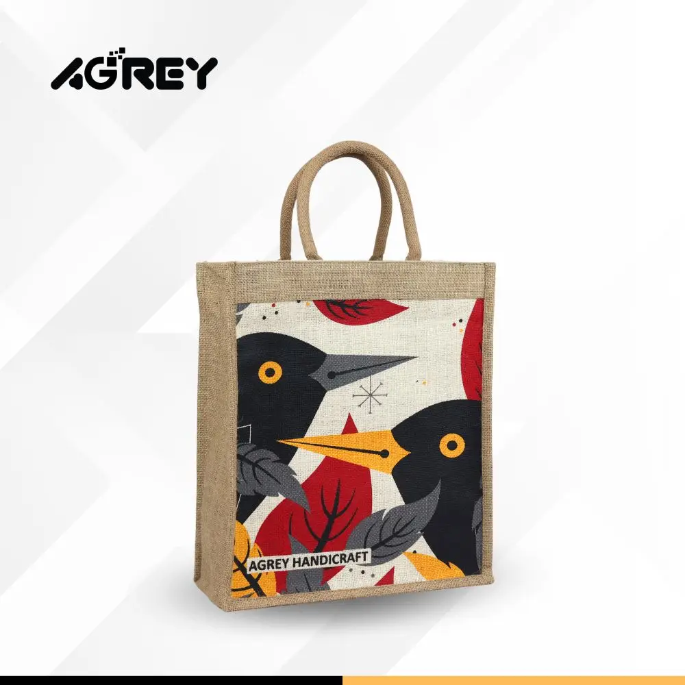 Jute Shopping Bag - Agrey Hometex & Handicraft