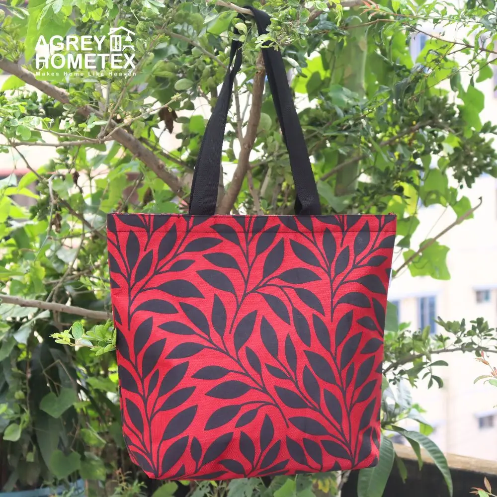 Waterproof Synthetic Tote Bag - Agrey Hometex & Handicraft