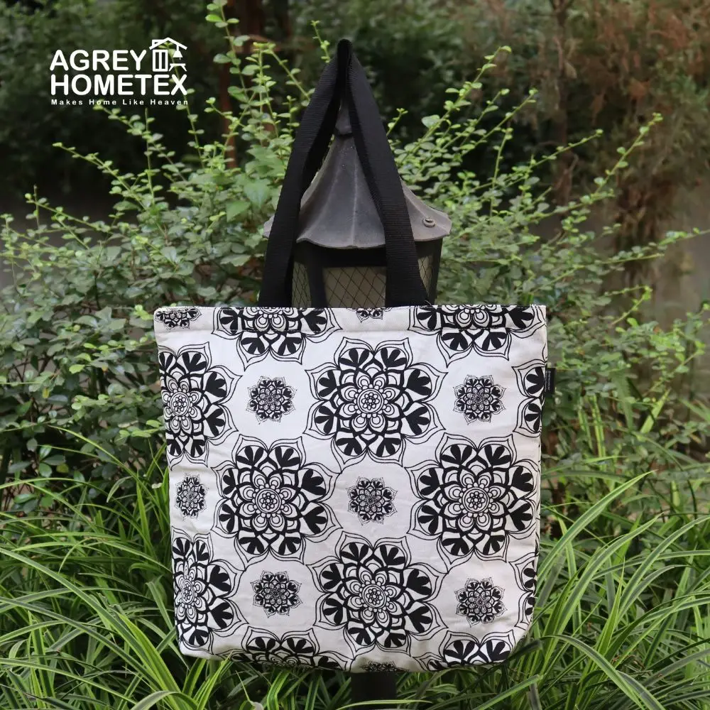 Canvas Tote Bag - Agrey Hometex & Handicraft