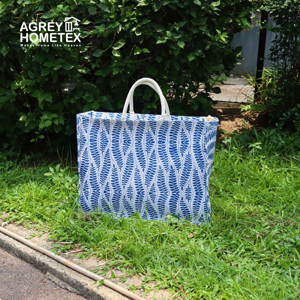Jute Shopping Tote Bag - Agrey Hometex & Handicraft