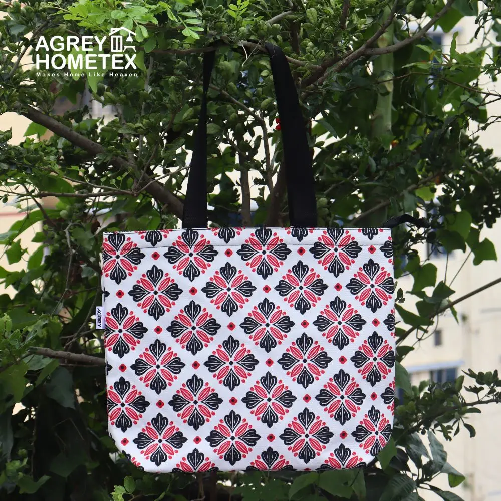 Canvas Tote Bag Multicolor - Agrey Hometex & Handicraft